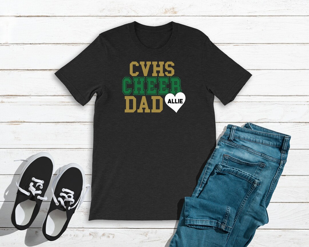 CVHS Cheer Dad Shirt - Castro Valley High School - Cheer Dad - Unisex ...