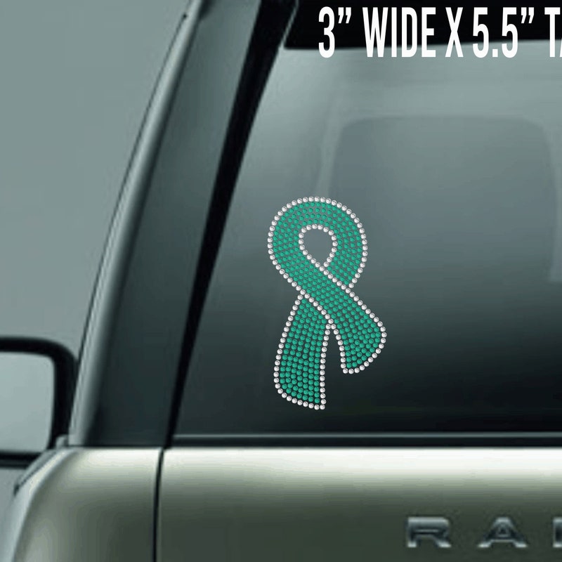 Pink Ribbon Decal - Etsy
