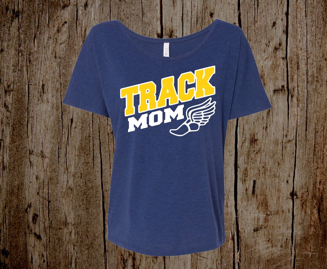 Track Mom - Shirt - Track and Field - Track Shirt - Bling Shirts - Gift ...