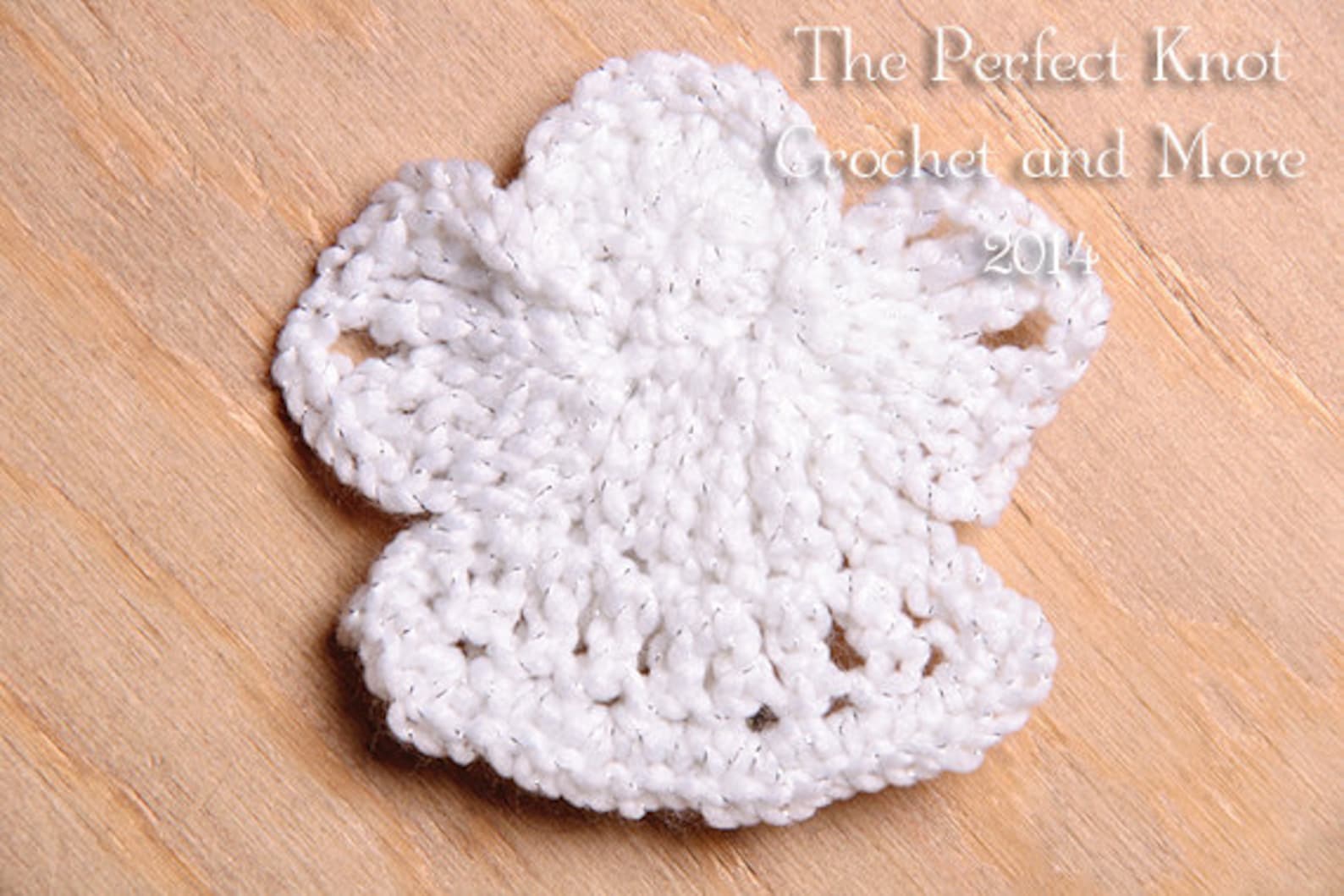 PDF Crochet Pattern File - Tiny Angel Applique - Etsy