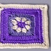 PDF PATTERN FILE - 6 Inch Flower Square Crochet Pattern - Etsy