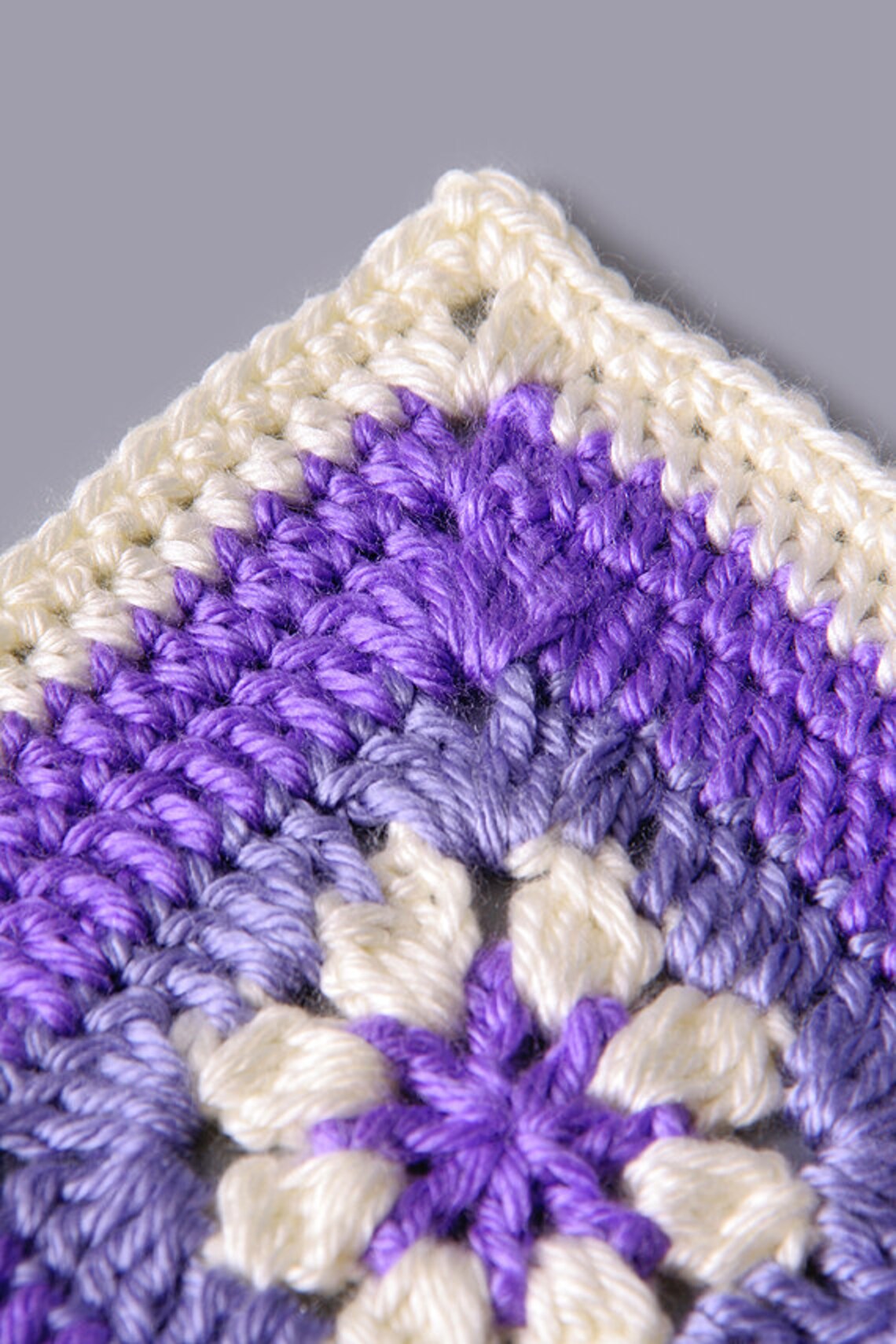 PDF PATTERN FILE 6 Inch Flower Square Crochet Pattern - Etsy