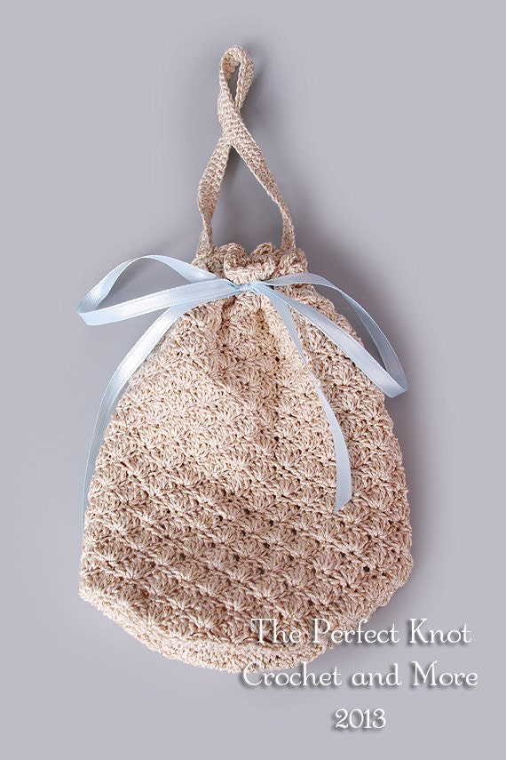 PDF Crochet Pattern Elegant Shells Thread Purse Bridal - Etsy