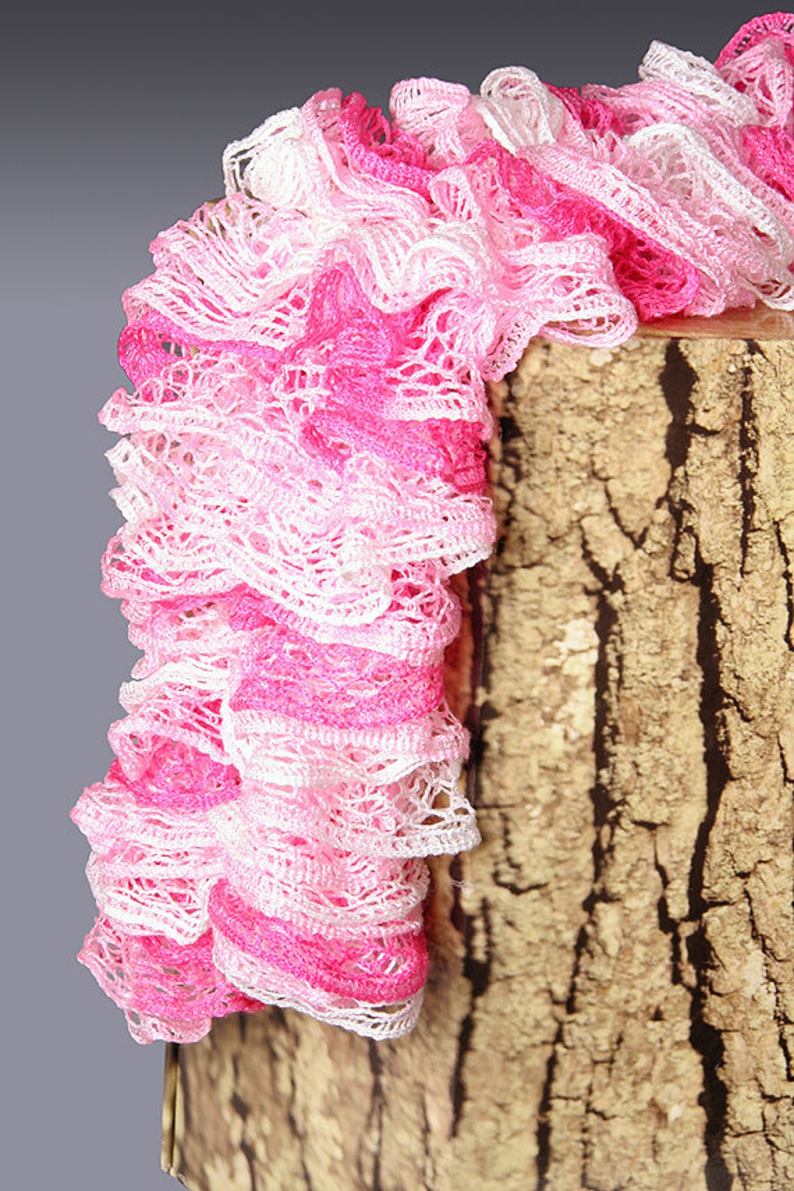 PDF PATTERN FILE - Crocheted Ruffle Scarf Pattern - Etsy