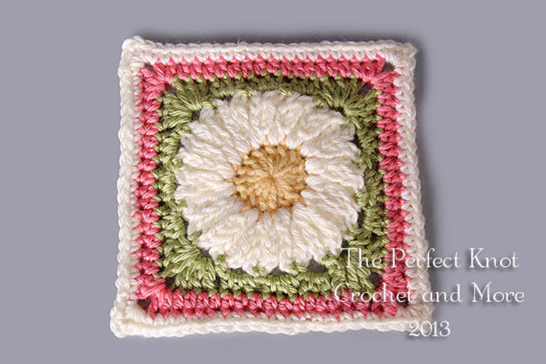 PDF Crochet Pattern File - Summer View 6 Inch Square - Etsy