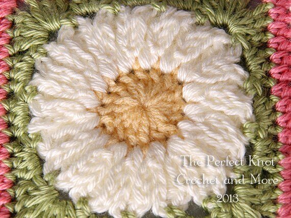 PDF Crochet Pattern File Summer View 6 Inch Square - Etsy