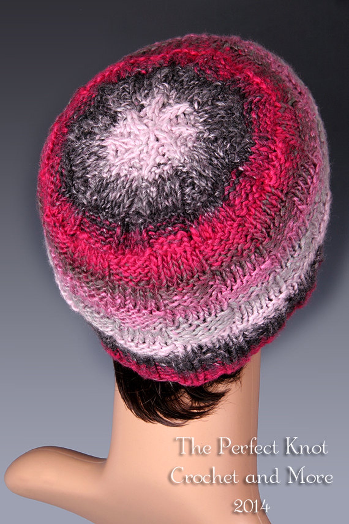 PDF Knitting Pattern File Basket Weave Hat - Etsy
