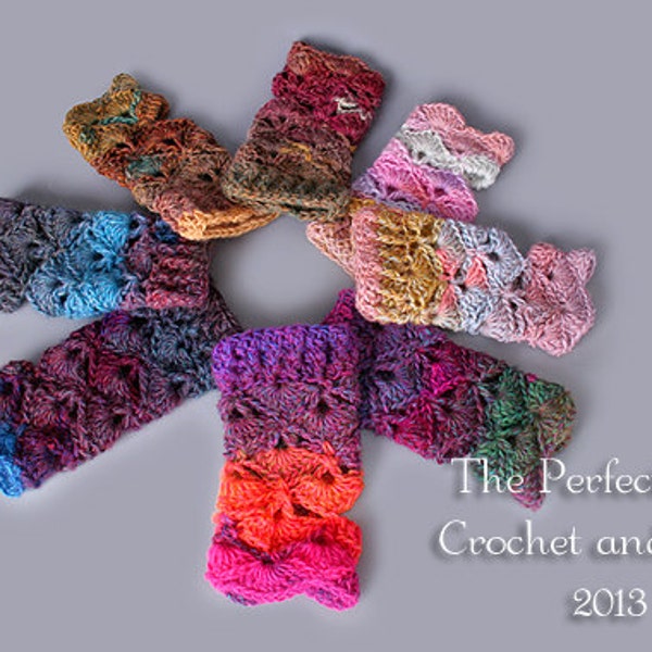 Crochet Wrist Cuffs Pattern - Etsy