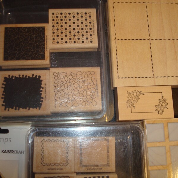 Frame Rubber Stamp - Etsy