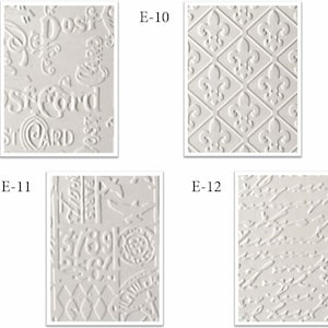 Heart & French Themed Embossing Pattern Options Available, Not for Sale ...