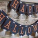 Happy Halloween Banner Cream Orange and Black Banner - Etsy