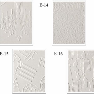 Heart & French Themed Embossing Pattern Options Available, Not for Sale ...