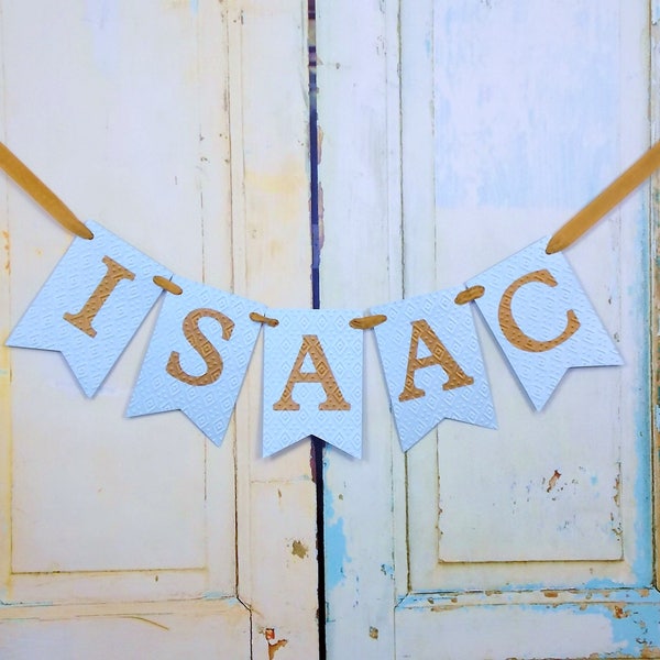 Baby Name Banner - Etsy