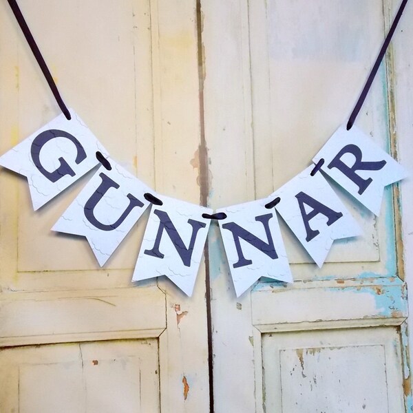 Name Banner - Etsy