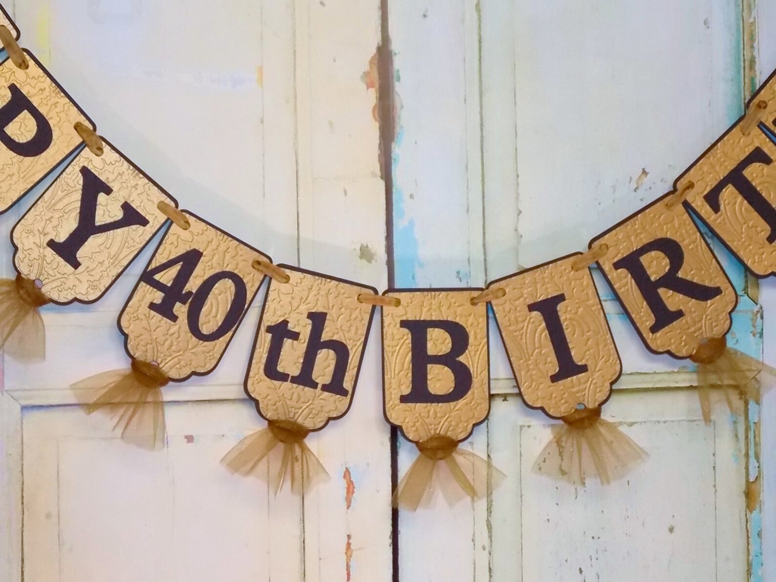 Custom Happy Birthday Banner Personalize with Name and Year | Etsy