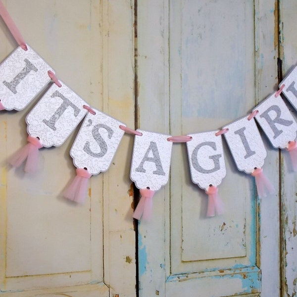 Baby Girl Banners - Etsy
