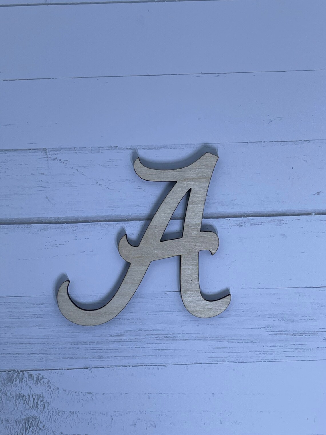 Alabama Letter A Wooden - Etsy