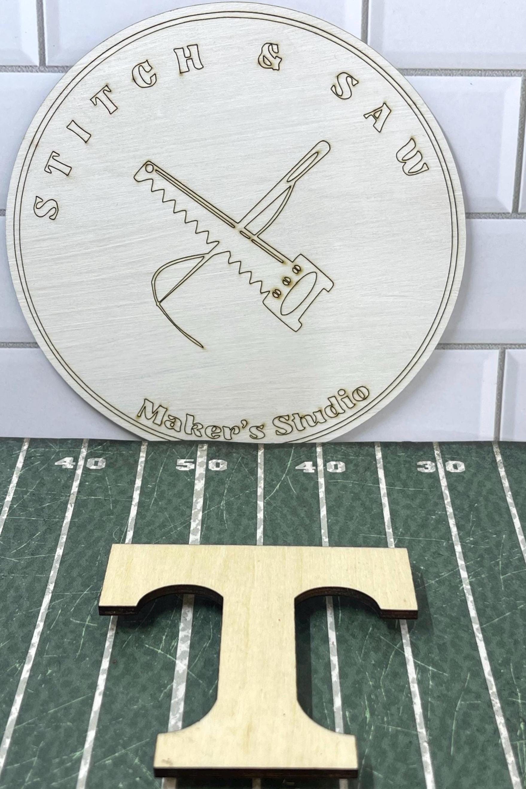 Tennessee Letter T Wooden - Etsy