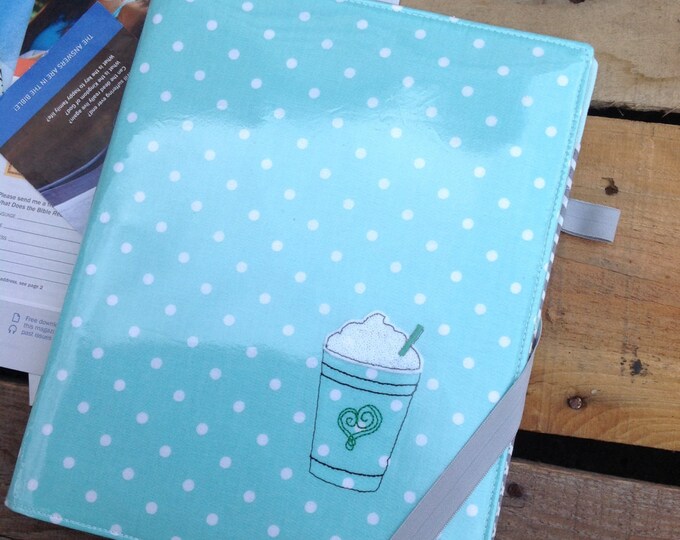 Vinyl Covered Coffee Love Ministry Folder Made to Order 11 - Etsy