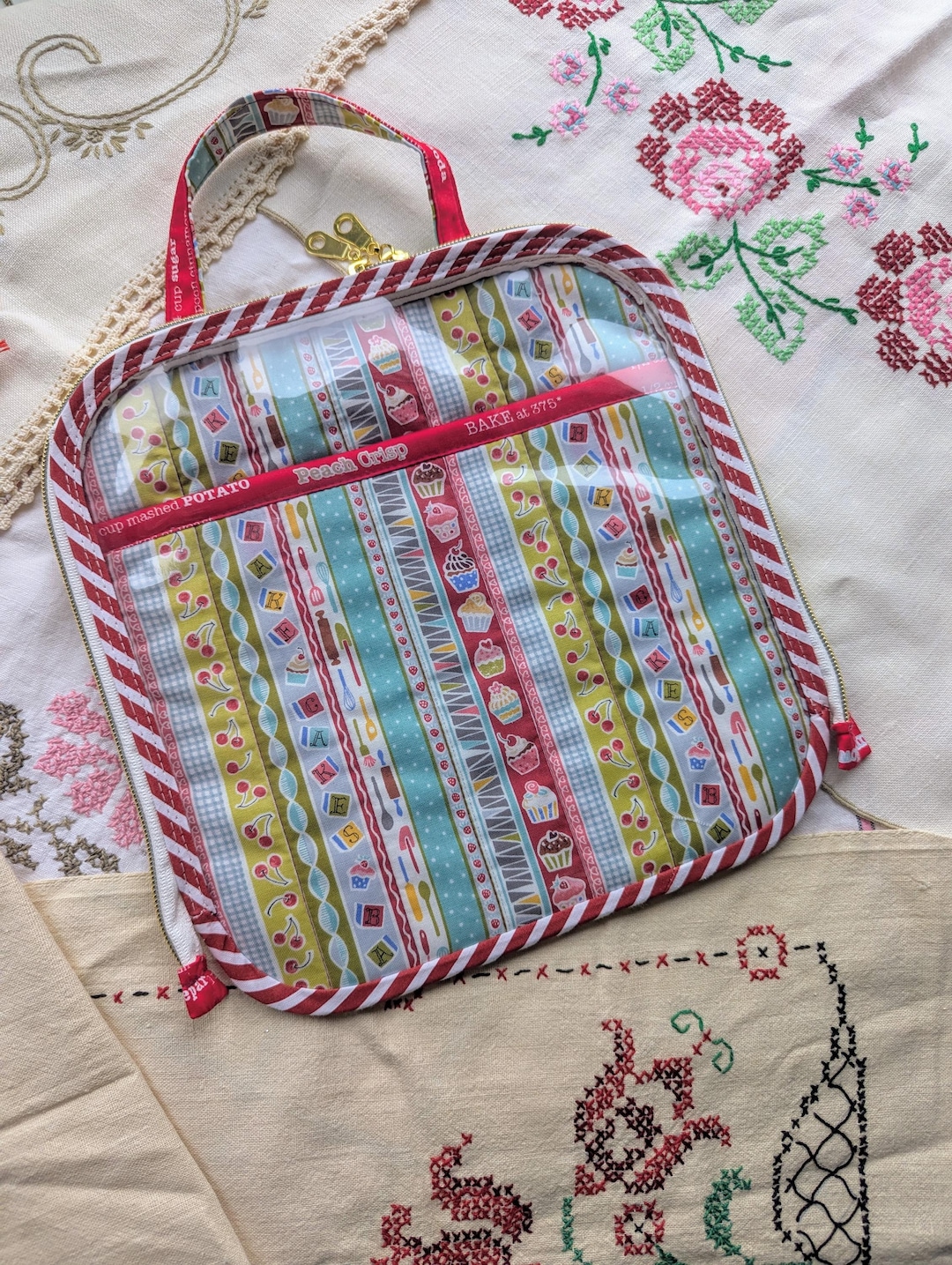 Clear and Quilted Project Keeper, Cross Stitch Project Keeper ...