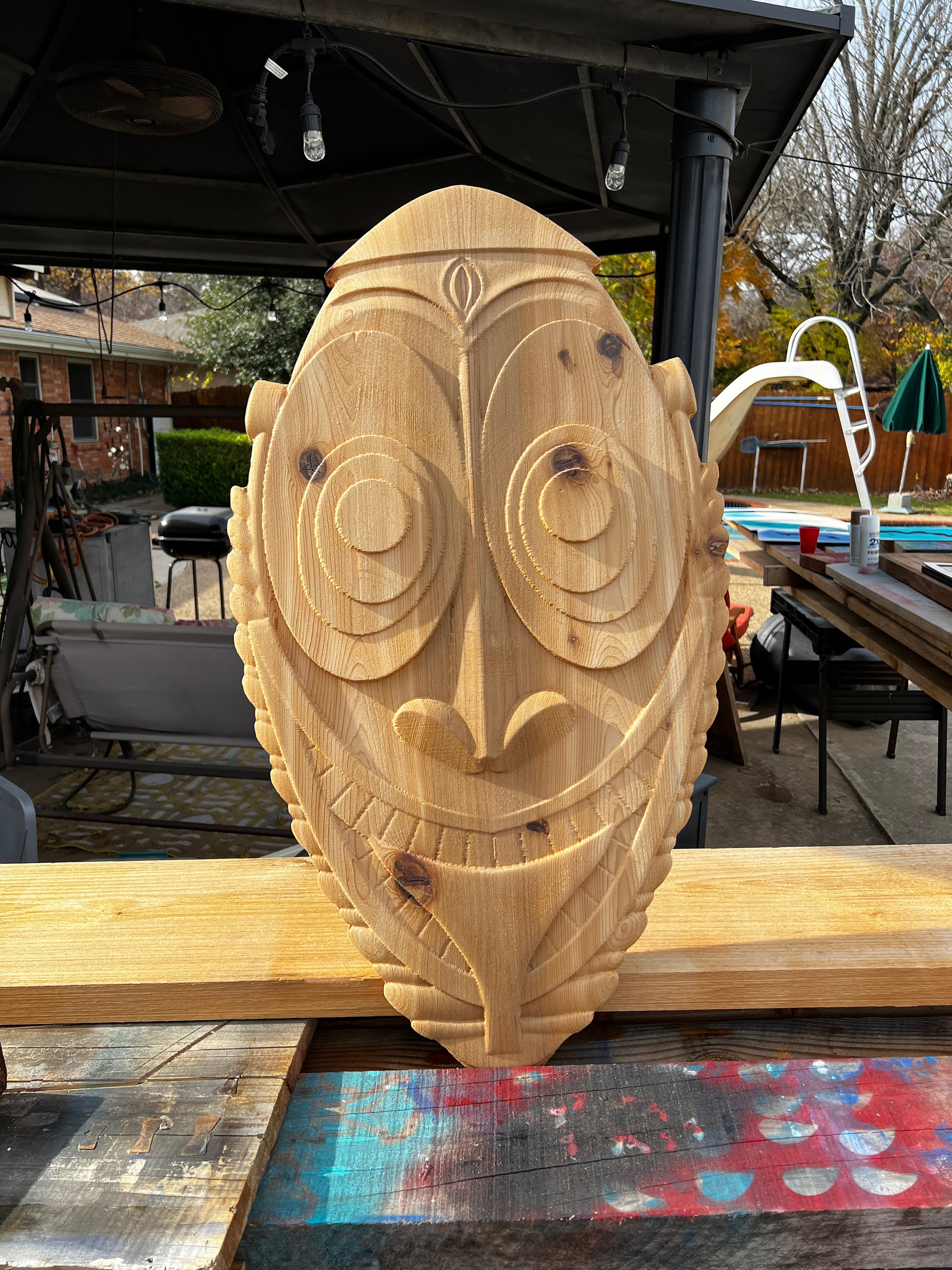 New Guinea Mask - Etsy