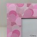 Baby Pink Polka Dot Frame. Baby Girl. Shower Gift. Pinks. Pastel. - Etsy