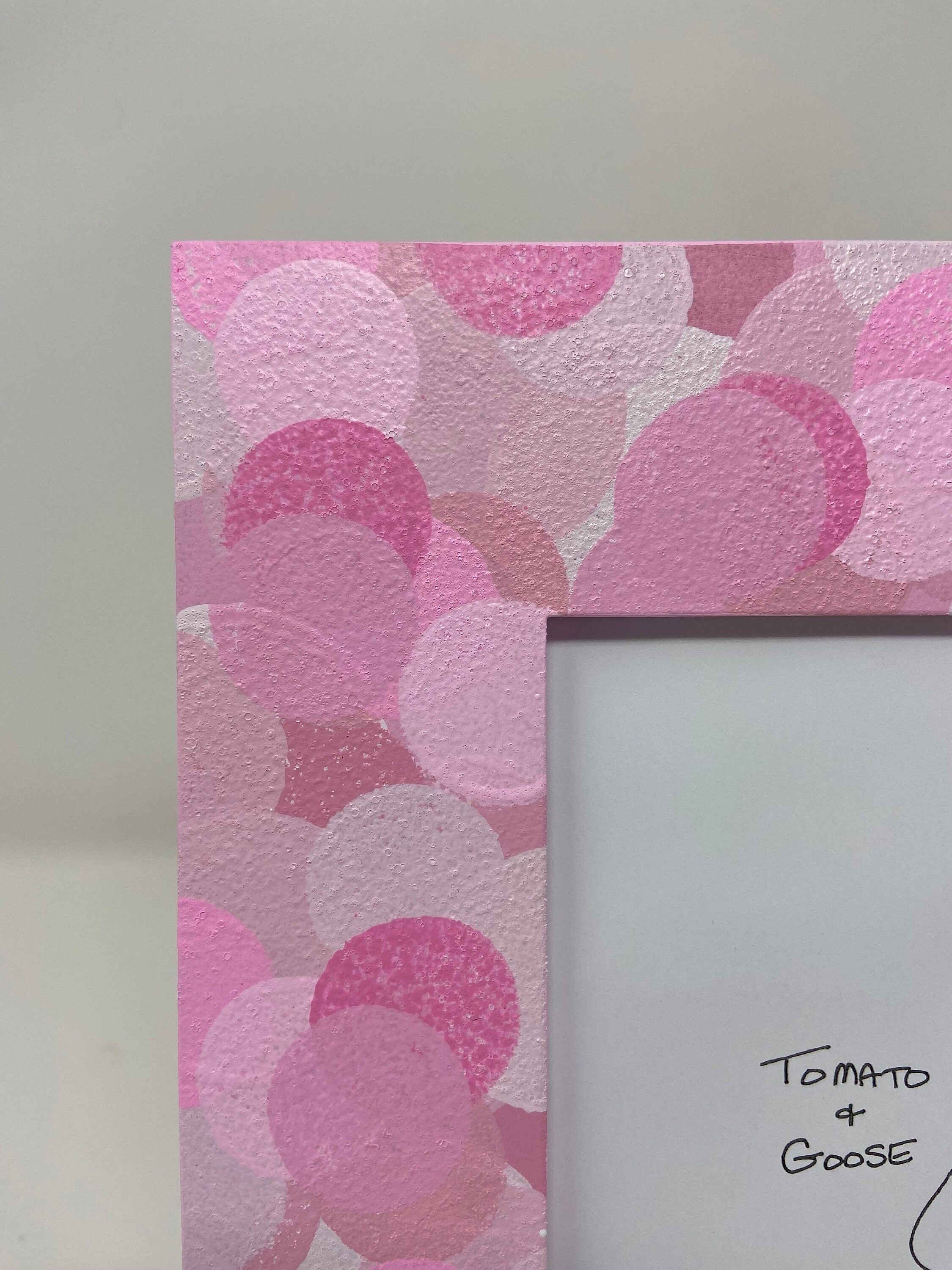 Baby Pink Polka Dot Frame. Baby Girl. Shower Gift. Pinks. Pastel. - Etsy