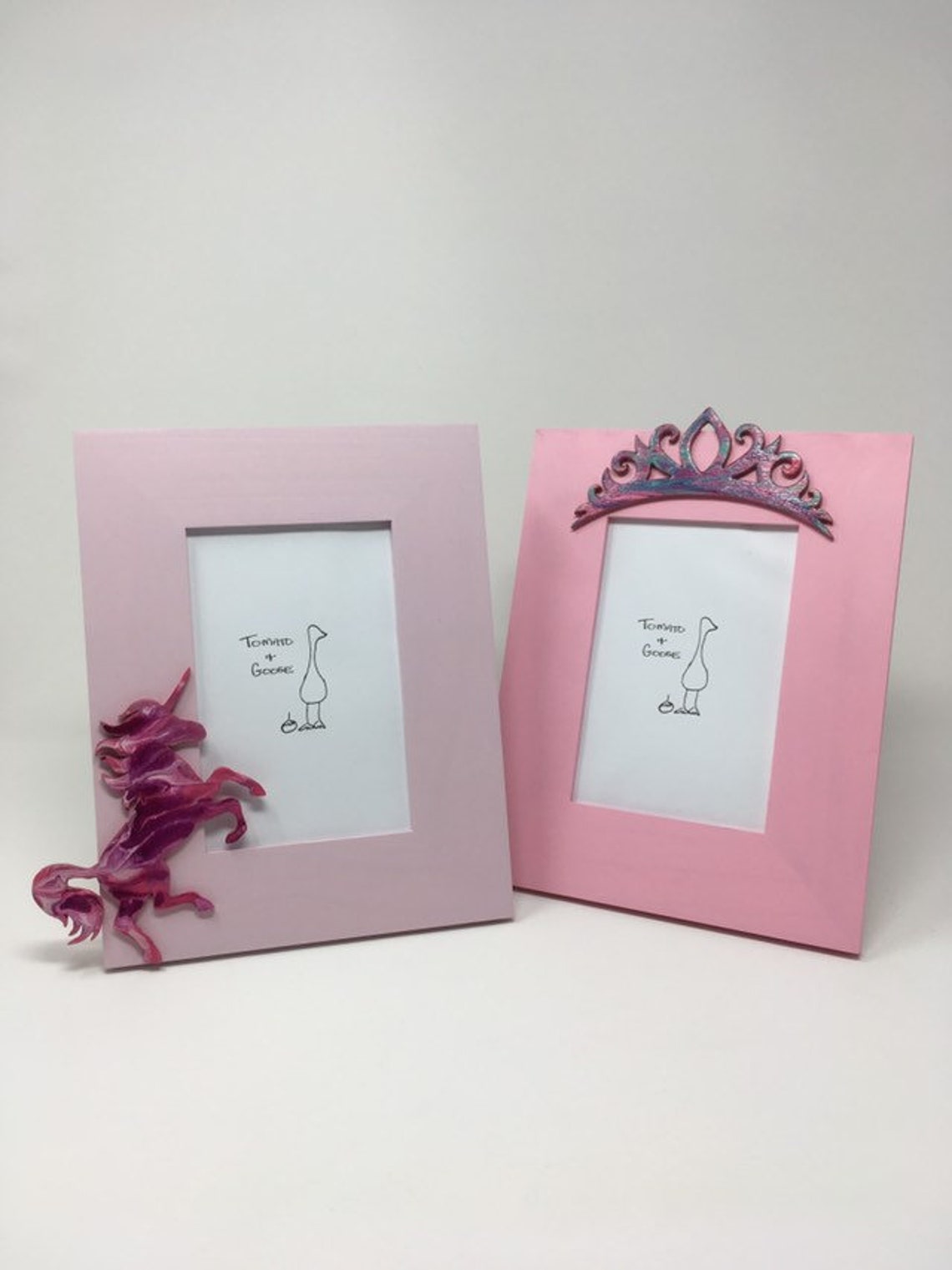 Princess Frame. Pink Frame. Crown Frame. Kid Gift. - Etsy