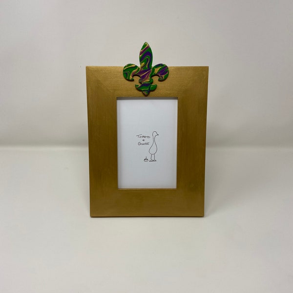 Fleur De Lis Picture Frame - Etsy