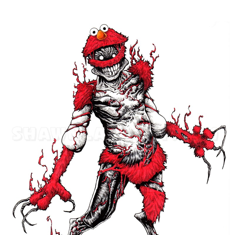 Elmo Face Svg - Etsy