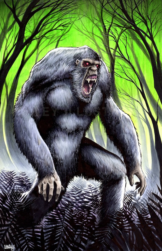Scary Bigfoot Pictures