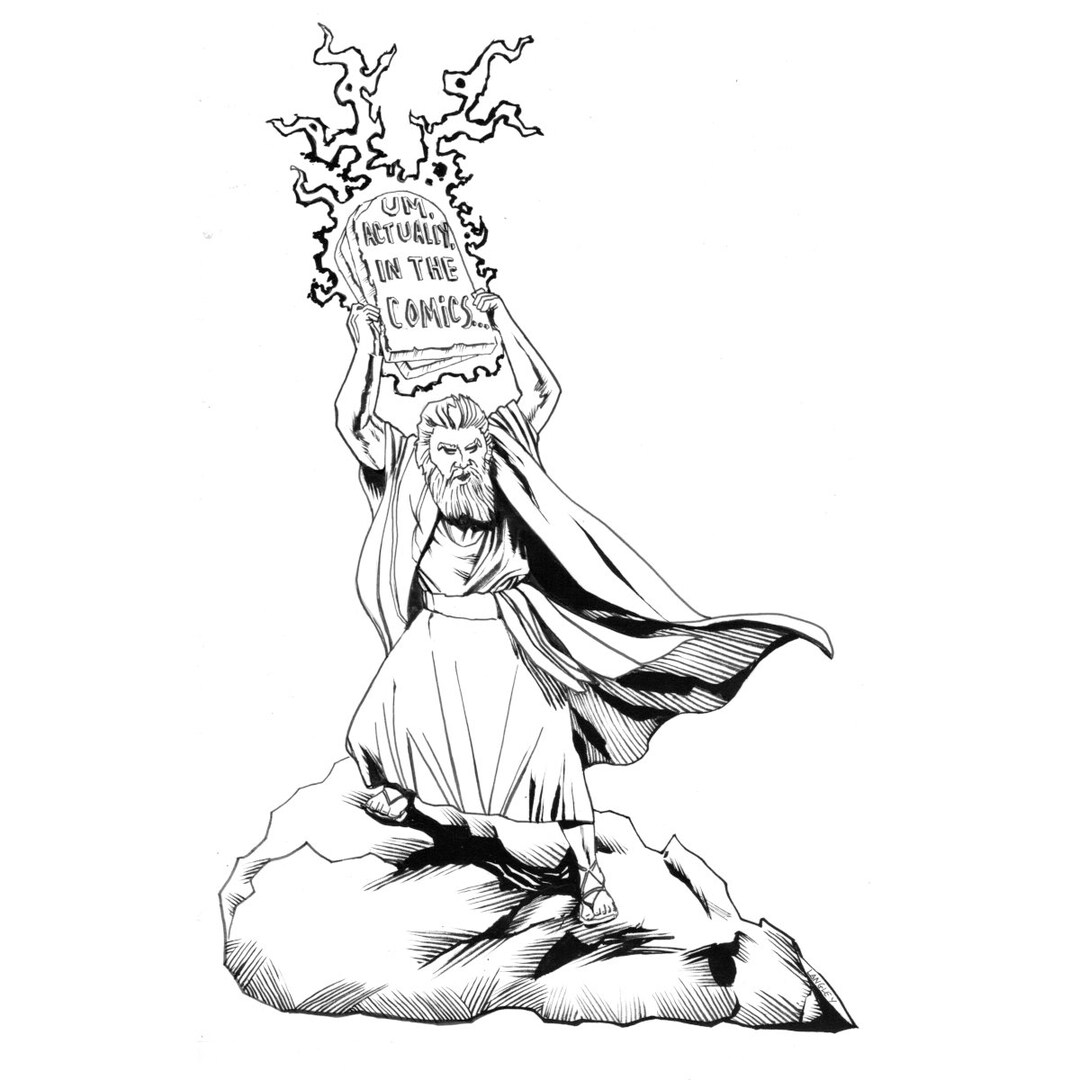 Printable Wall Art "um, Actually" Printable Instant Horror Art PDF ...