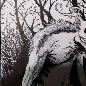 The Skinwalker, Original 9x12 Sketch - Etsy