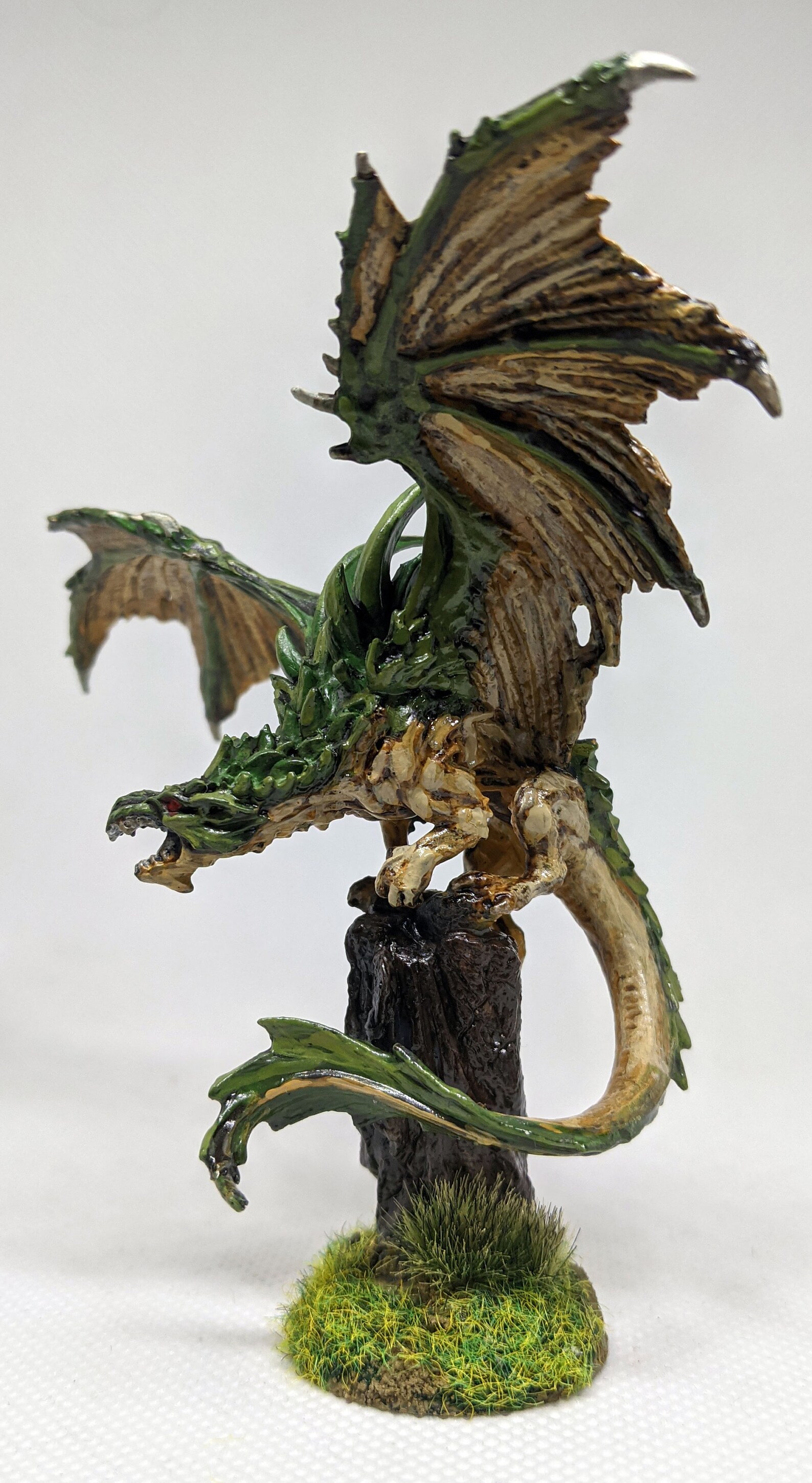 Reaper Bones Temple Dragon Miniature Hand Painted OOAK | Etsy