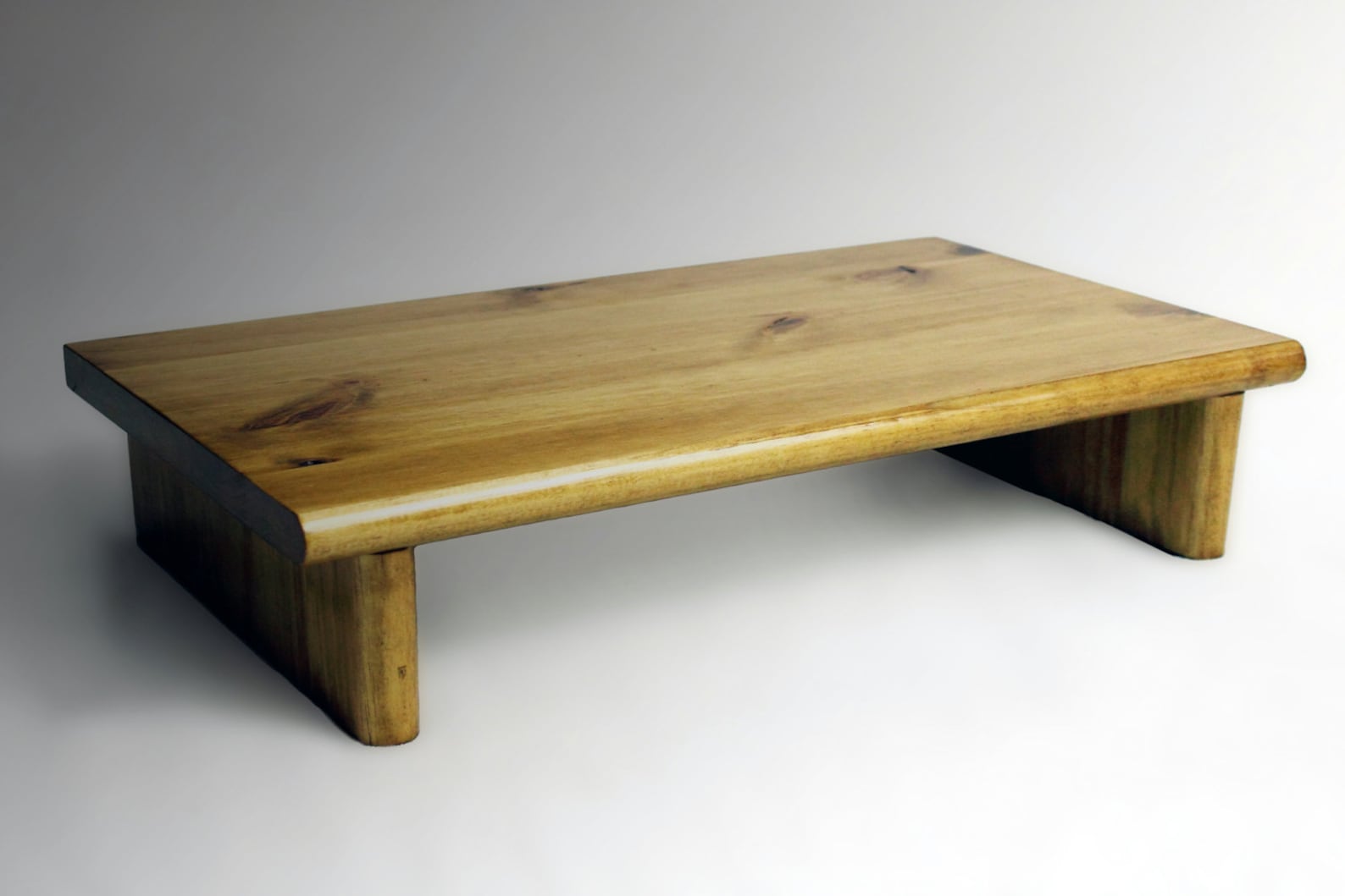 24 Free-Ship-USA Monitor Stand Pine 1 Golden Oak | Etsy