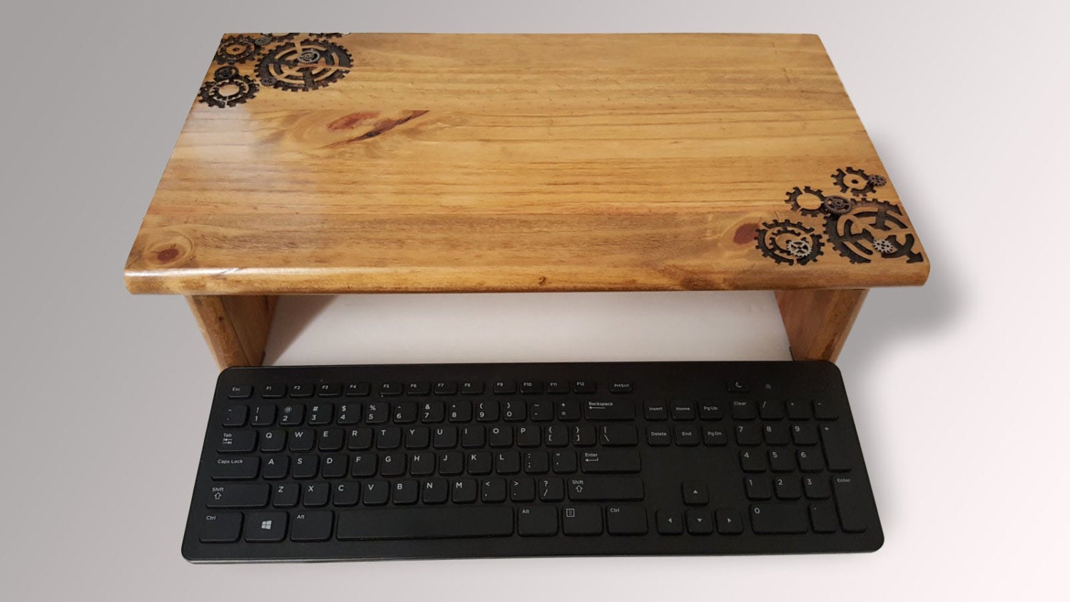 24 Free-ship-usa Monitor Stand Pine 1 Golden Oak | Etsy