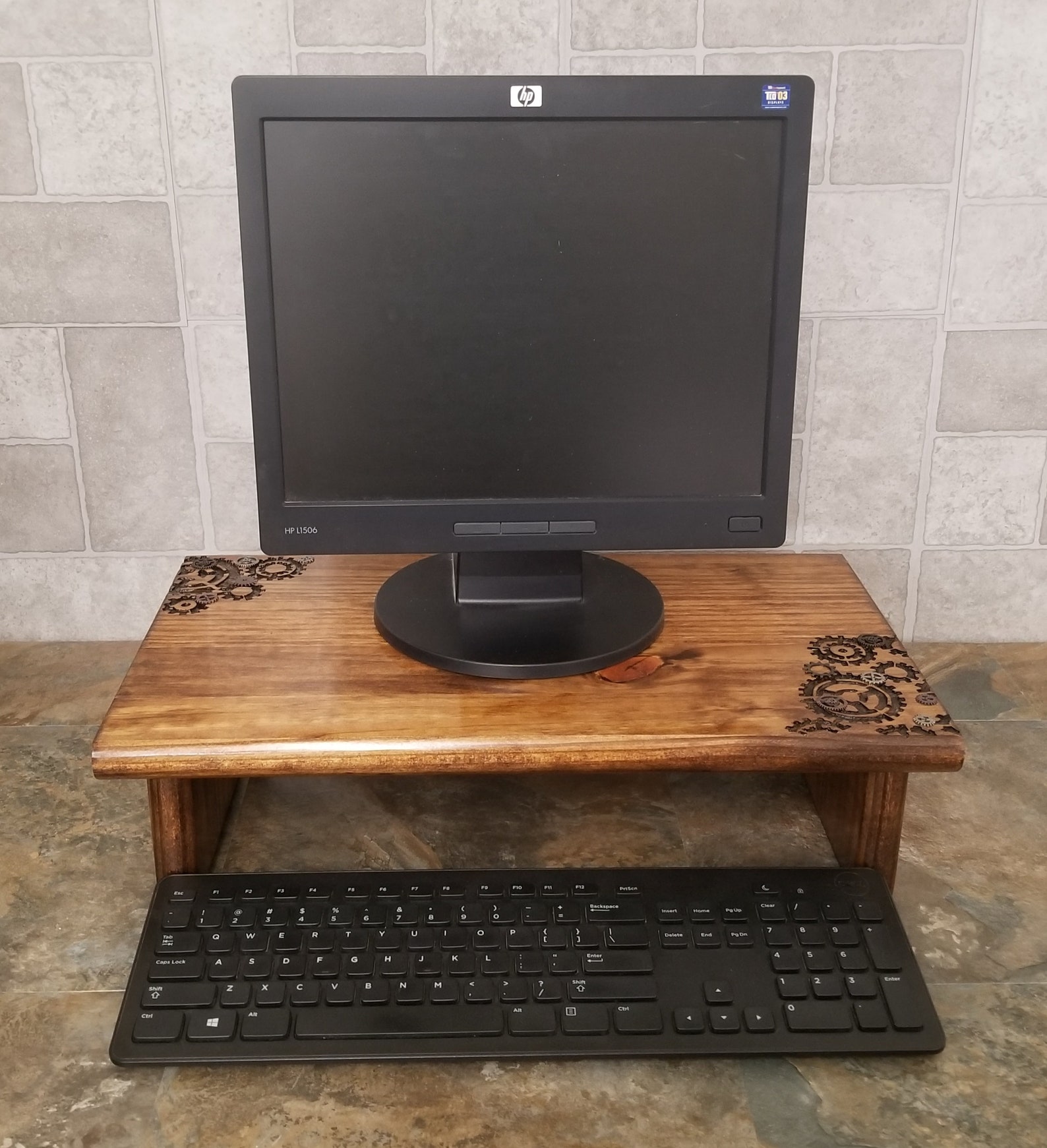 20 Free-Ship-USA Monitor Stand Pine 1 Provincial | Etsy