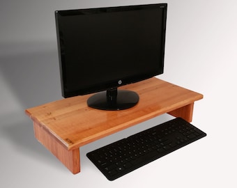 Monitor Stand Wood Maple - Etsy