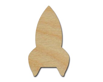 Wood Rocket Ship Cutout - Etsy