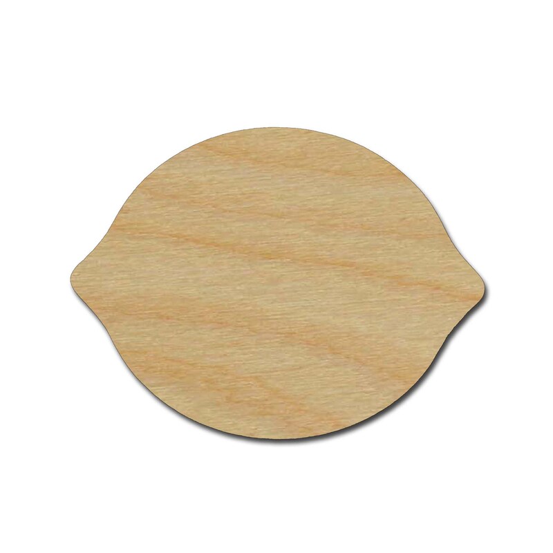 Lemon Wood Cutout - Etsy