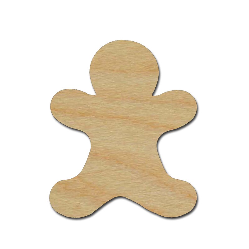 Wood Gingerbread Man - Etsy