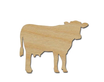 Wooden Dairy Cow - Etsy