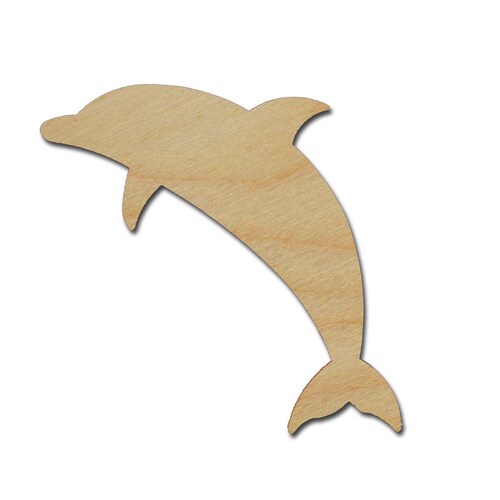 Dolphin Shape Variety of Sizes Unfinished Wood Craft Sea Life | Etsy