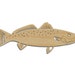Redfish Unfinished Wood Cut Out Sea Life Theme Shapes - Etsy