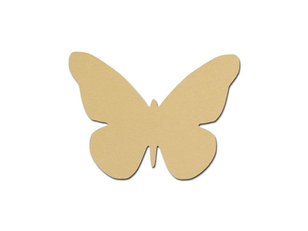 Butterfly Unfinished MDF Wood Cut Out Variety of Sizes Artistic Craft ...
