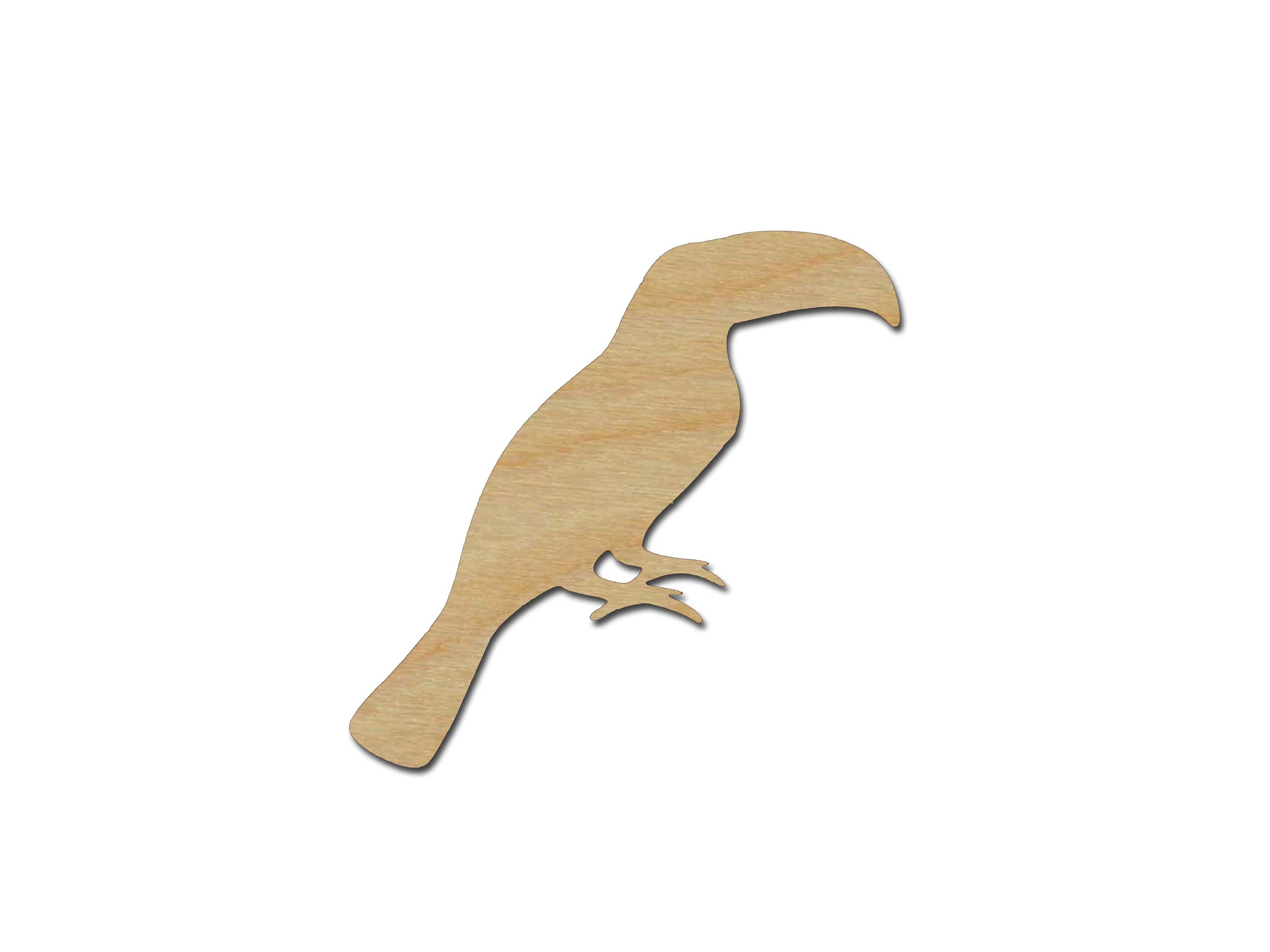 Toucan Shape Unfinished Wood Bird Cut Out Variety of Sizes - Etsy UK