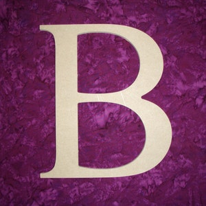 Greek Letter B Beta Symbol Unfinished Wooden Letters 6 - Etsy