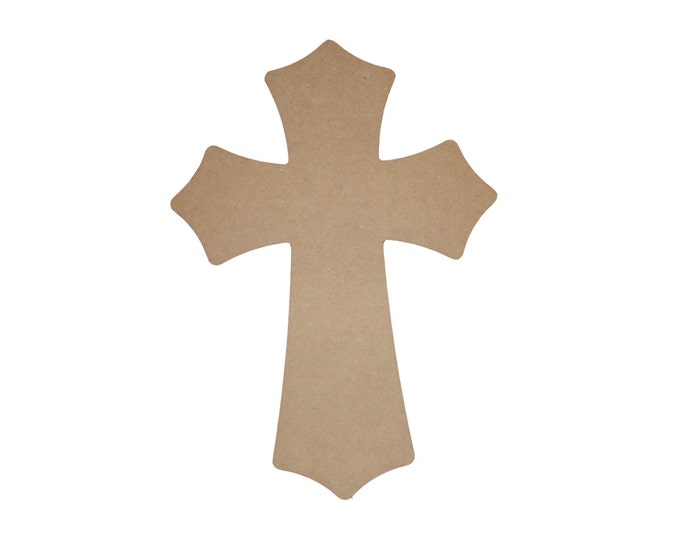 Unfinished Wood Cross Wooden Crosses 15.5 Inch Tall - Etsy