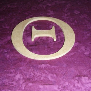 Theta Greek Letter Symbol Wooden MDF Letters 12 Inch Tall Paintable - Etsy