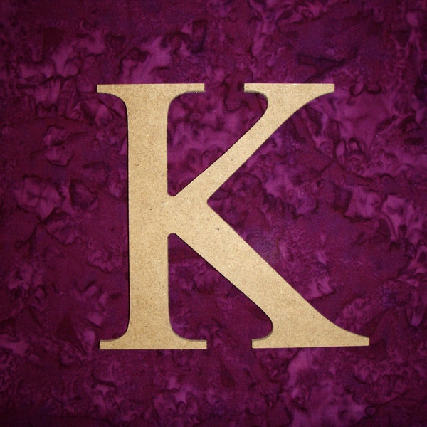 Wood Greek Letter - Etsy